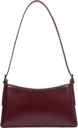 Estro & Luminara Femme, Sacs, Rouge, Taille: ONE Size Leather Shoulder Bag
