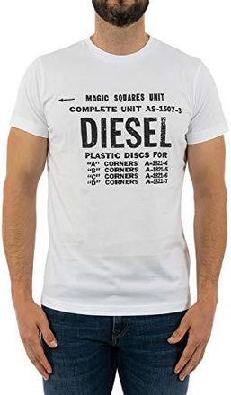 Diesel Tee Shirt diesel 00sxe6 Diego Blanc