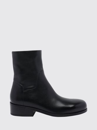 Mars&egrave;ll Bottines Gnocco en cuir fronc&eacute; avec zip lat&eacute;ral