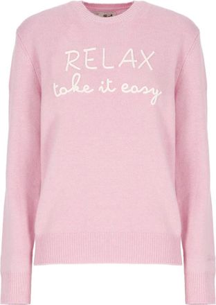 Saint Barth Femme, Pulls, Rose, Taille: 36 FR New Queen Sweater