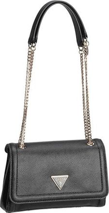 Guess sac à épaule bandoulière Noelle II Convertible Xbody Flap Bag Black noir