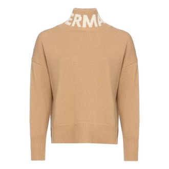 Ermanno Scervino Maglia Collo Alto - - Knitwear - Damen - Braun - XS