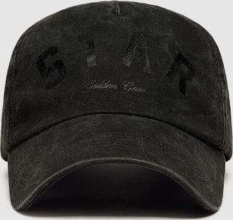 Golden Goose Casquette Star Baseball Anthracite/Black