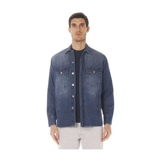 Tintoria Mattei Herren, Shirts, Blau, 2XLGr&ouml;&szlig;e