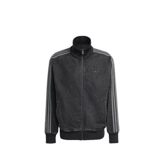 adidas Blouson denim col montant en coton