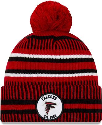 New Era Sideline Home 2019 Bommel M&uuml;tze Atlanta Falcons
