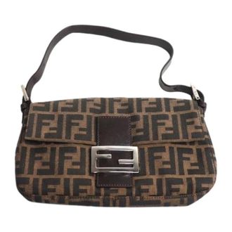 Fendi Pre-owned Canvas Shoulder Bag - - Pre-owned - Damen - Braun - ONE SIZE
