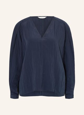 Selected Blusenshirt blau