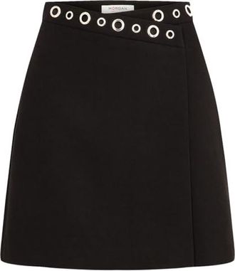 Morgan 242-JILLY Jupe, Noir, 44 Femme