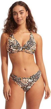 Seafolly Damen Bikinihose Take Flight Retro Pant