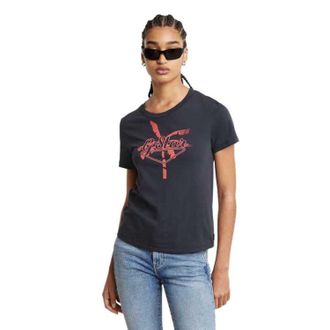 G-Star G-Star RAW Womens Tops Summer gr r t wmn, Grau (Petrol D24595-4107-860), XS