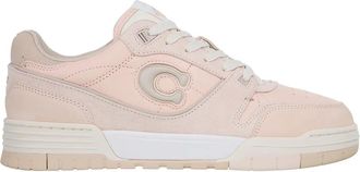 Coach Low-Top Sneaker - Soho Sneaker Suede Blush - Gr. 36 (EU) - in Gold - für Damen