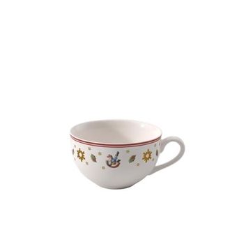 Villeroy & Boch Toys Delight Tasse, 200 ml, Porcelaine Premium, Blanc/Rouge