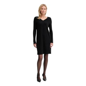 Benetton Strick-Minikleid - - Dresses - Damen - Schwarzk - S