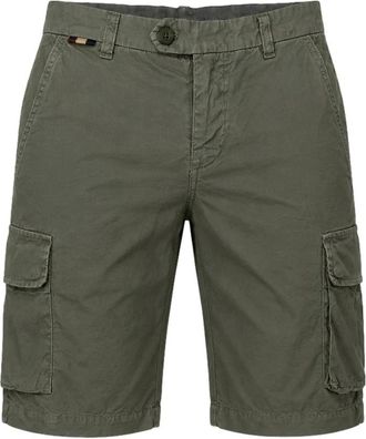 Mason's Homme, Shorts, Vert, Taille: L Cargo Bermuda Shorts
