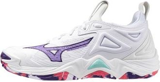Mizuno Chaussures de Volleyball pour Femme, 39 EU, Blanc., 39 EU
