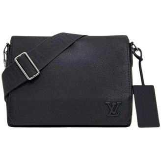 Louis Vuitton Sac bandouli&egrave;re Takeoff Messenger Pre-owned - Homme - Pre-owned - Bleu - Taille: ONE Size