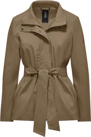 Bomboogie Femme, Vestes, Brun, Taille: 40 FR Short Trench Coat