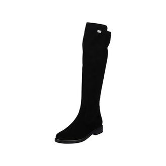 Remonte Femme D8387 Botte Haute Jusquau Genou, Noir 02, 41 EU