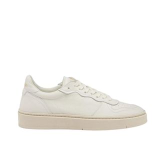 Dondup Homme, Chaussures, Beige, Taille: 43 EU Leather Trainers Pl0622U