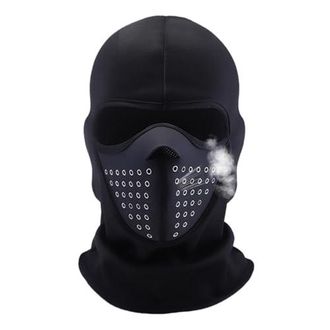 Generic Masque de v&eacute;lo - Chapeau anti-poussi&egrave;re et respirant, protection thermique contre le vent, design l&eacute;ger r&eacute;gulateur dhumidit&eacute;, protection &eacute;lastique fle