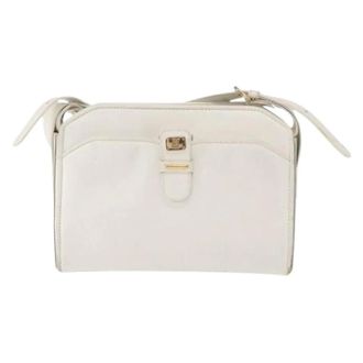 Celine Sac bandouli&egrave;re vintage Pre-owned - Femme - Pre-owned - Blanc - Taille: ONE Size