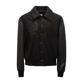 Family Fir$t Milano Jbf2303Bk Varsity College Jacke - - Jackets - Herren - Schwarzk - L