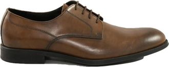 A.Testoni Homme, Chaussures, Brun, Taille: 45 EU Chaussure &agrave; lacets Stringata