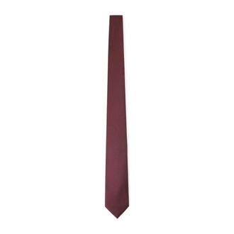 Brioni Homme, Accessoires, Brun, Taille: ONE Size Cravate Standard 7x150