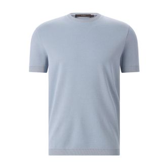 Windsor Floro T-Shirt - - Tops - Herren - Blau - XL