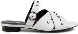 Gino Rossi Pantoletten Gino Rossi Hoshi DLI771-CS4-0568-1100-0 Wei&szlig;