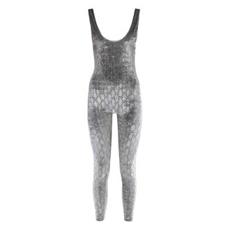 Gucci Damen, Jumpsuits & Playsuits, Grau, SGröße