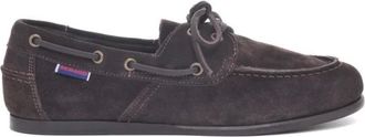 Sebago Femme, Chaussures, Gris, Taille: 36 EU Owen Suede Mocassins