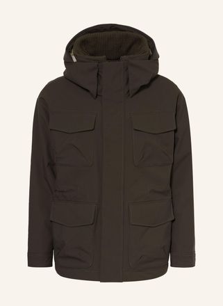 Strellson Fieldjacket Mit Abnehmbarer Kapuze gruen