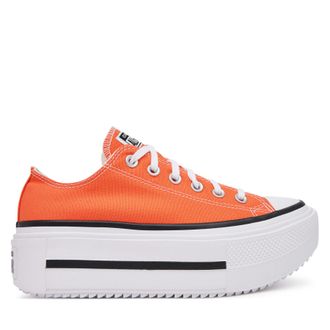 Converse Sneakers aus Stoff Converse Chuck Taylor All Star Lift Double Stack Platform A16284C Rot