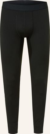 super.natural Funktionsw&auml;sche-Hose Lux Base Mit Merinowolle schwarz