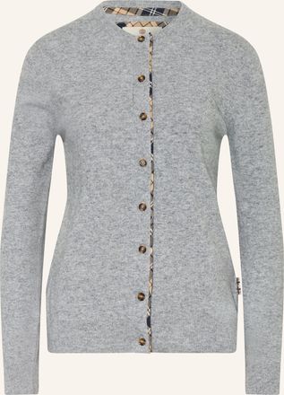 Barbour Strickjacke Pendle grau
