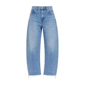 Frame Denim The Bubble Crop Jeans - - Jeans - Damen - Blau - W24