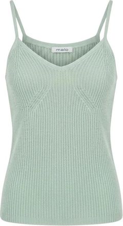Malo V-Ausschnitt Strickware - - Knitwear - Damen - Gr&uuml;n - S