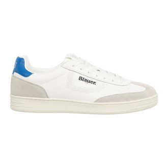 Blauer Homme, Chaussures, Blanc, Taille: 45 EU Baskets à Lacets Multicolores
