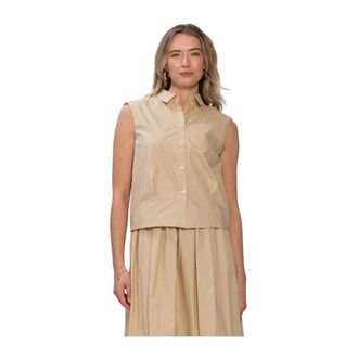 Lina Locchi Damen, Blusen & Hemden, Beige, XSGr&ouml;&szlig;e