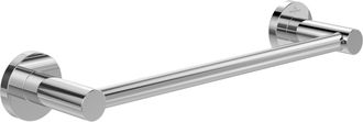 Villeroy & Boch Elements - Tender Handtuchhalter, Handtuchhalter Bad f&uuml;r Wandmontage, Handtuchstange aus Zink, Badetuchhalter rund, L&auml;nge 366 mm, Chrom
