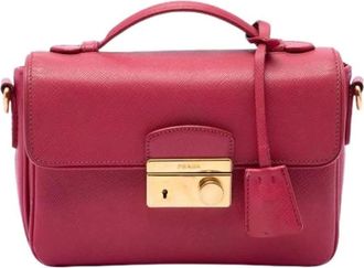 Prada Sac bandouli&egrave;re vintage doccasion - Femme - Pre-owned - Rose - Taille: ONE Size