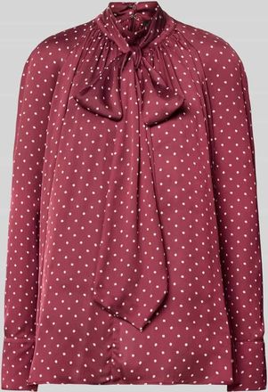 Rotate Regular Fit Bluse aus Satin