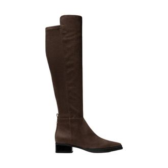 Michael Kors Klassische hohe Stiefel in Schokolade - - Shoes - Damen - Braun - 36 EU