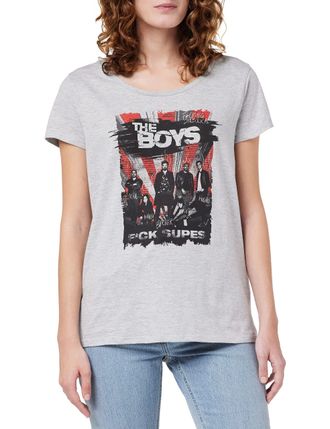The Boys WOTBOYSTS006 T-Shirt, Grau Melange, M, Grau meliert., M