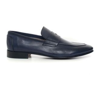 Jerold Wilton Homme, Chaussures, Bleu, Taille: 42 EU Mocassin en cuir