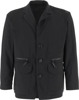 And Wander Homme, Vestes, Noir, Taille: L Light Jacket