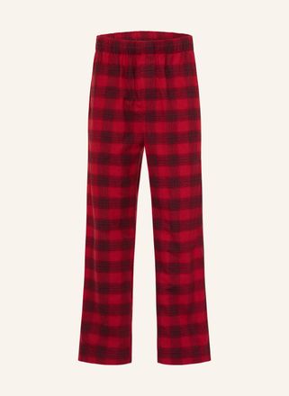 Calvin Klein Schlafhose Flannel Sleep Aus Flanell rot