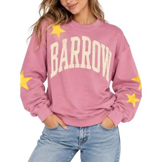 Barrow Sweatshirt mit Rundhalsausschnitt - - Sweatshirts & Hoodies - Damen - Rosa - M